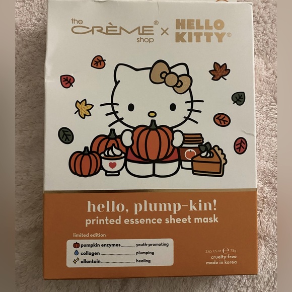 Skincare | Hello Kitty X The Crme Shop Sheet Mask | Poshmark